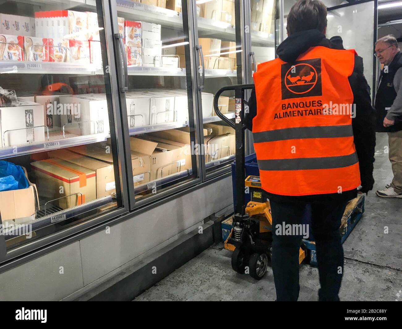 Food Bank, France Stock Photo - Alamy