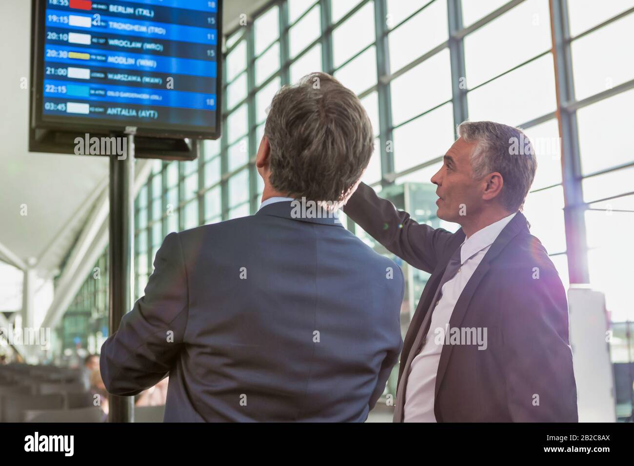 Looking monitor airplane hi-res stock photography and images - Alamy