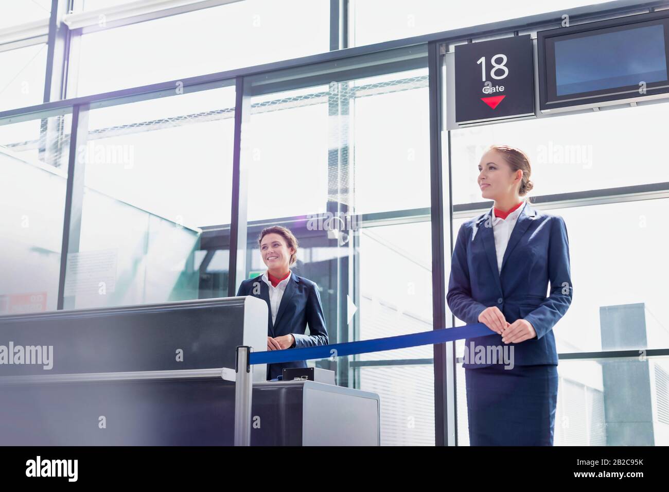 Ticket gate staff hi-res stock photography and images - Alamy