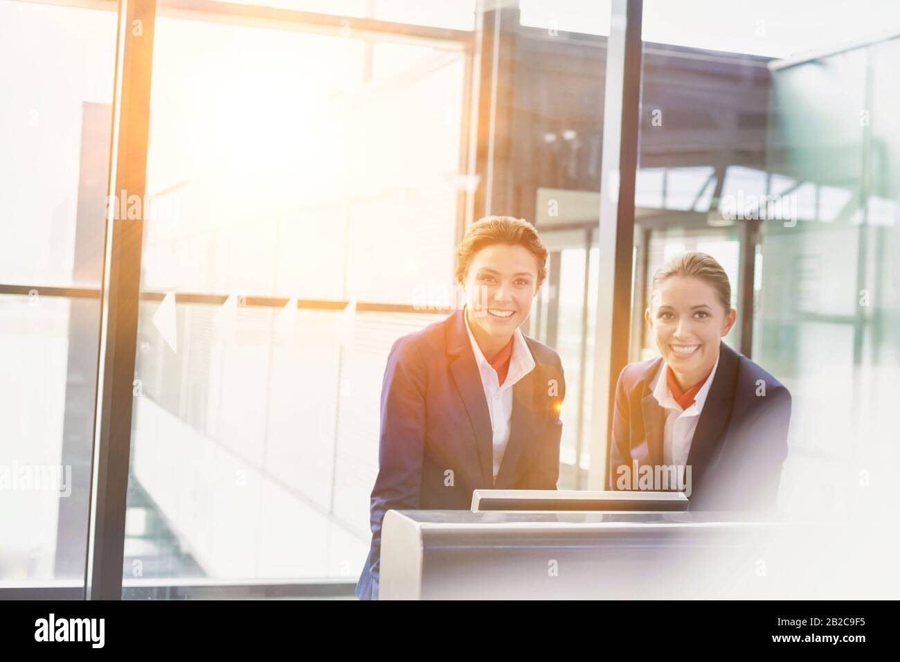 Airline ticket agent hi-res stock photography and images - Alamy
