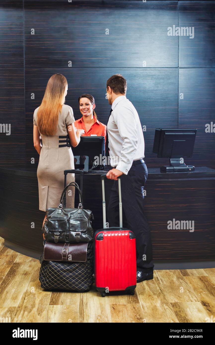 Checking accommodation hi-res stock photography and images - Alamy