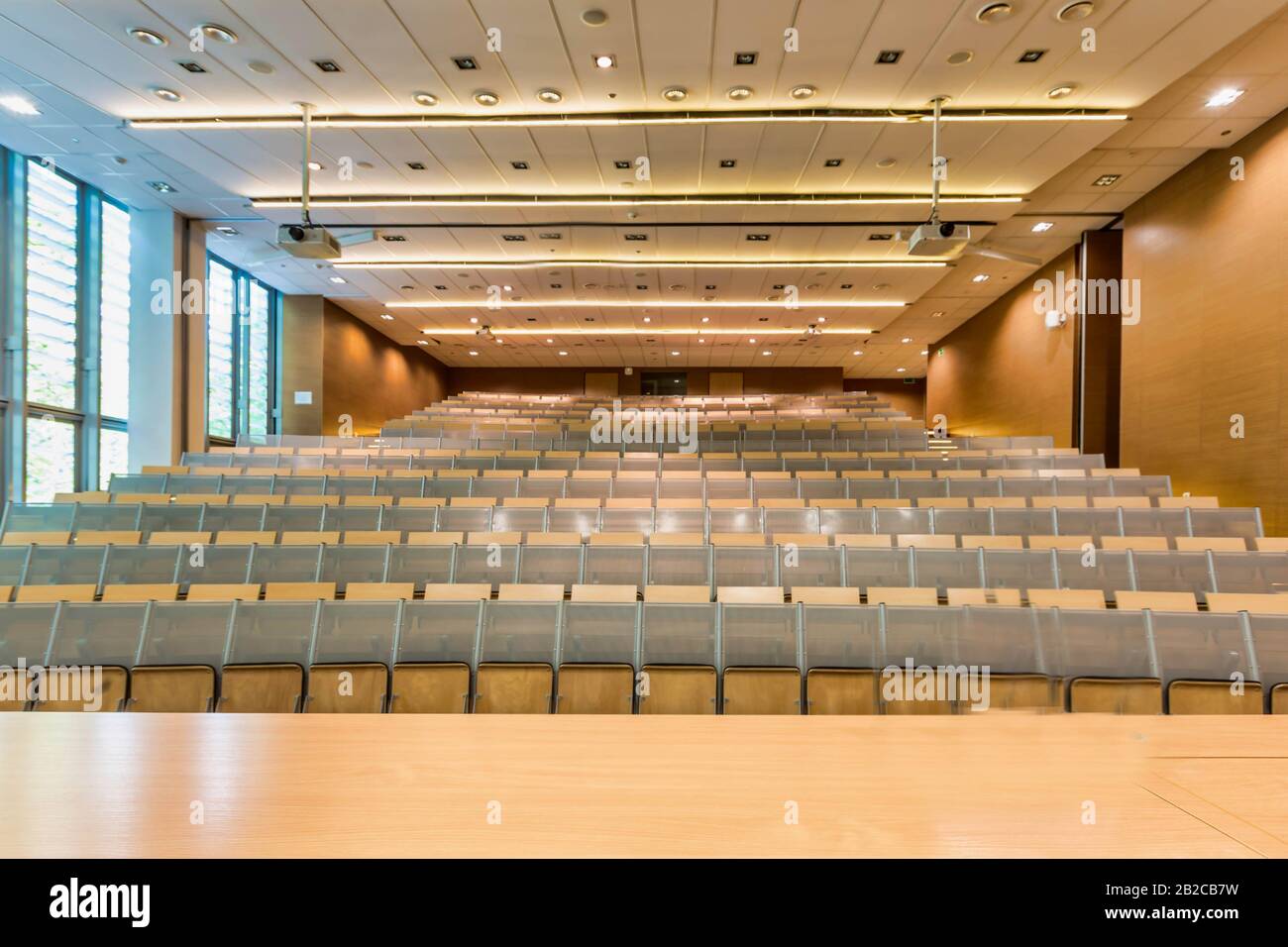 Photo of empty conference room in office Stock Photo - Alamy