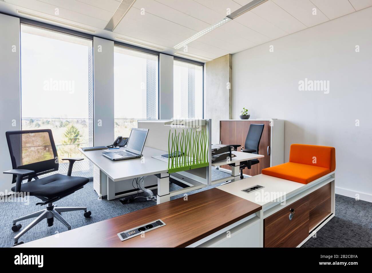 Photo of modern office Stock Photo - Alamy