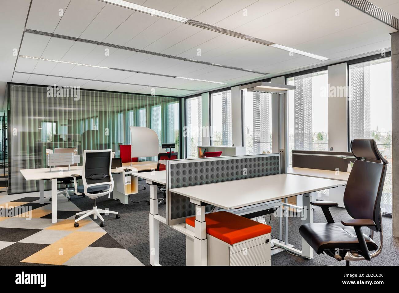 Photo of modern office Stock Photo - Alamy