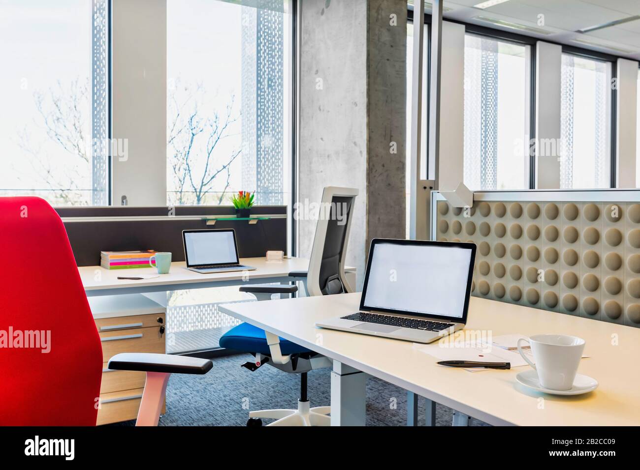 Photo of modern office Stock Photo - Alamy