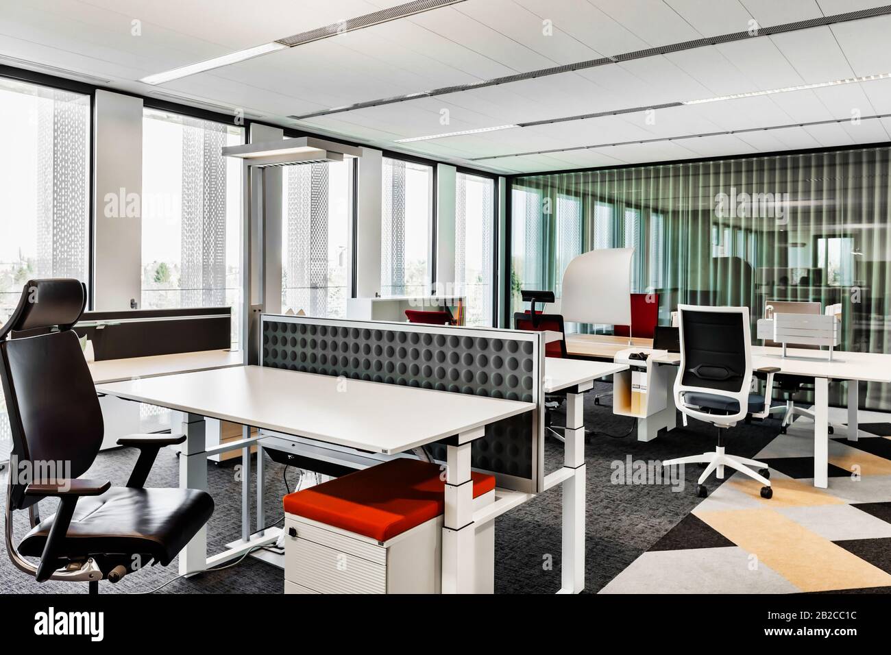 Photo of modern office Stock Photo - Alamy