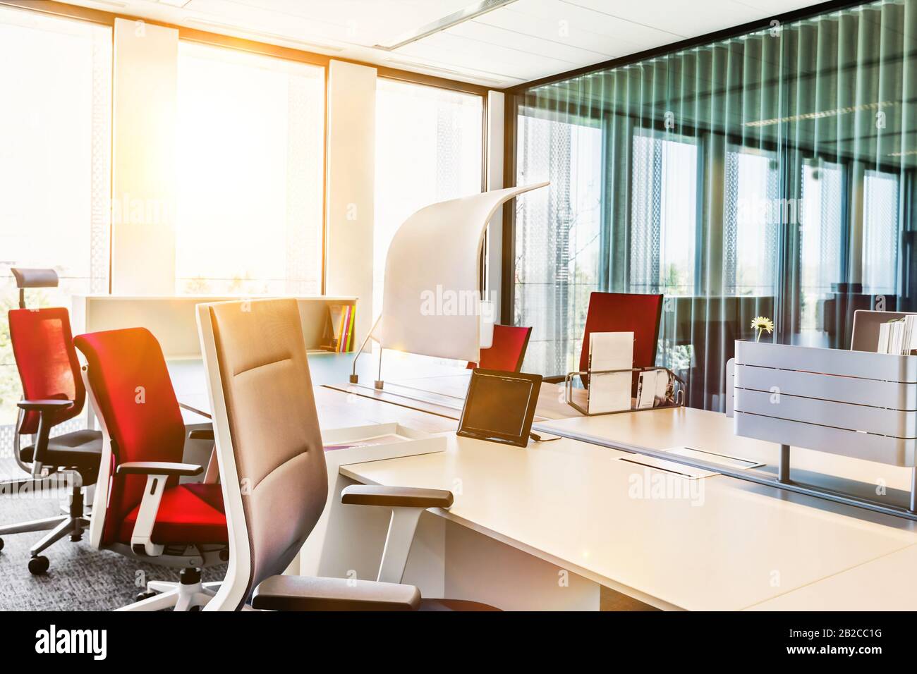 Photo of modern office Stock Photo - Alamy