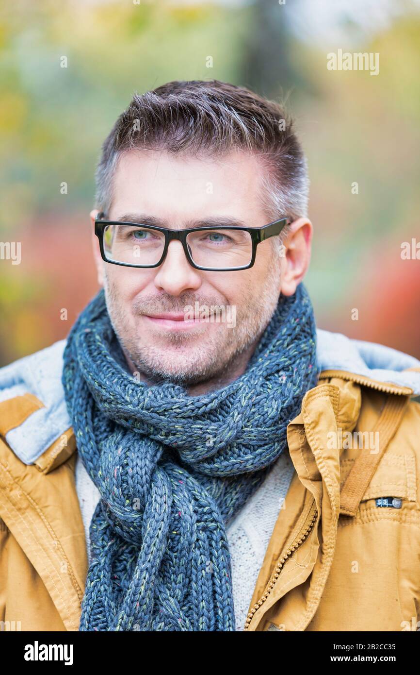 Man standing in park hi-res stock photography and images - Alamy