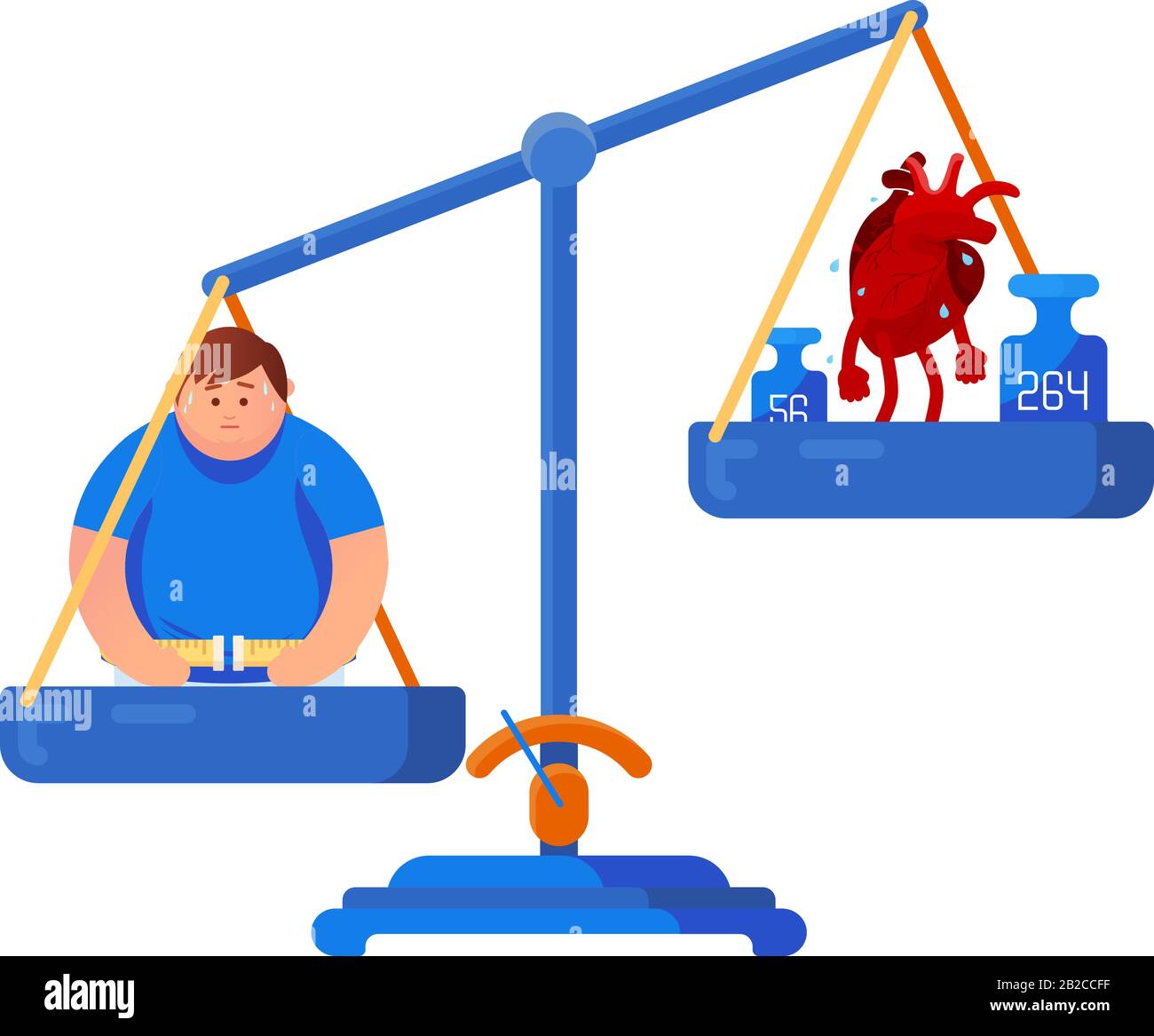 Gout cartoon hi-res stock photography and images - Alamy