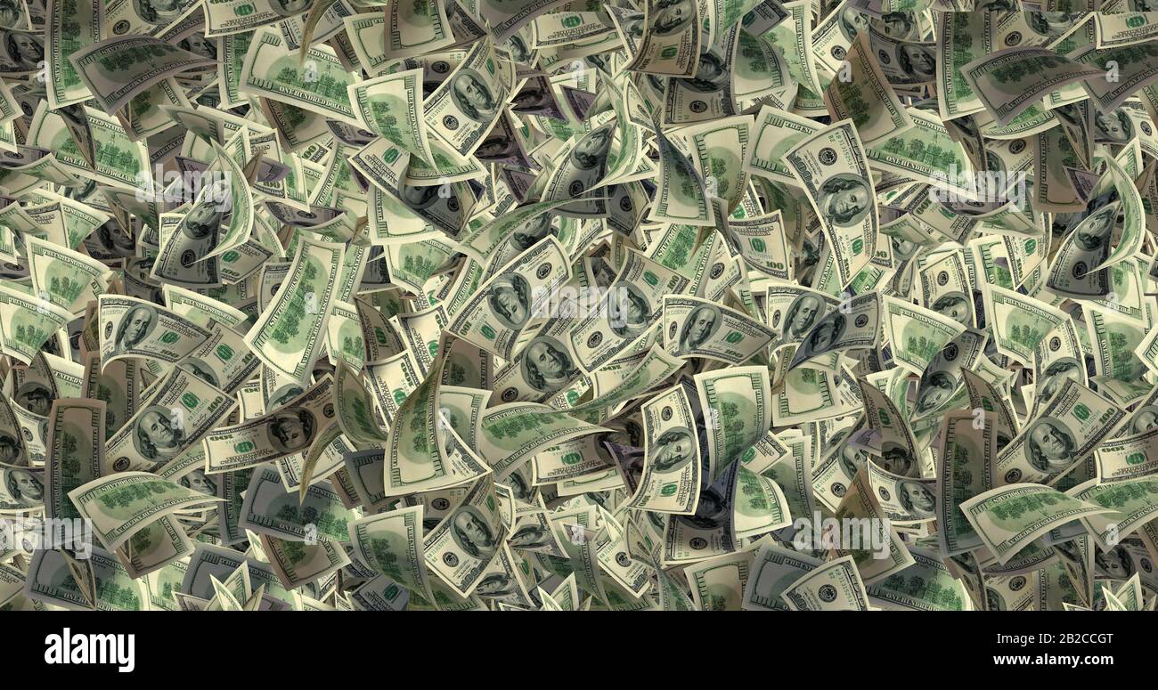 100 dollar bills pattern hi-res stock photography and images - Alamy