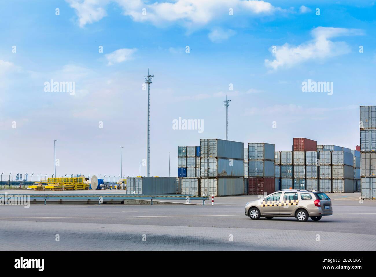 Truck Transport Export Cargo High Resolution Stock Photography and ...