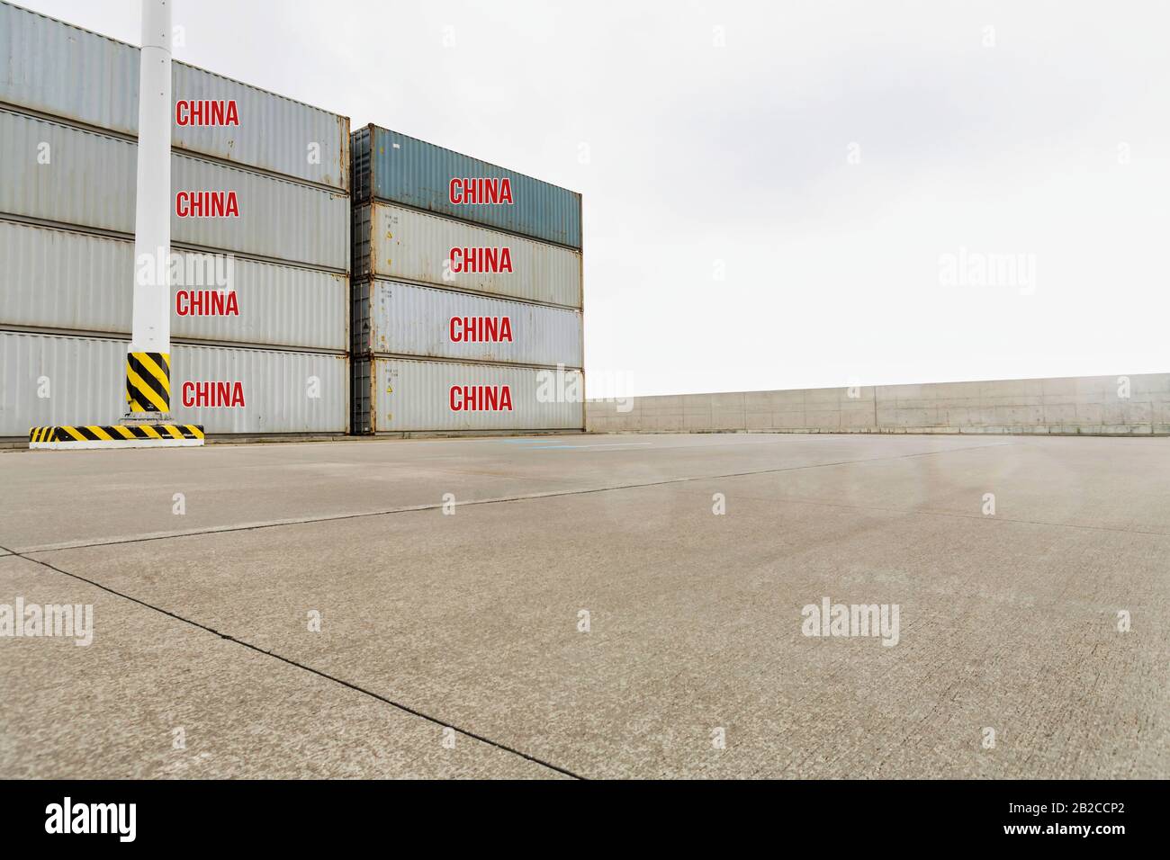 China express delivery truck hi-res stock photography and images - Alamy