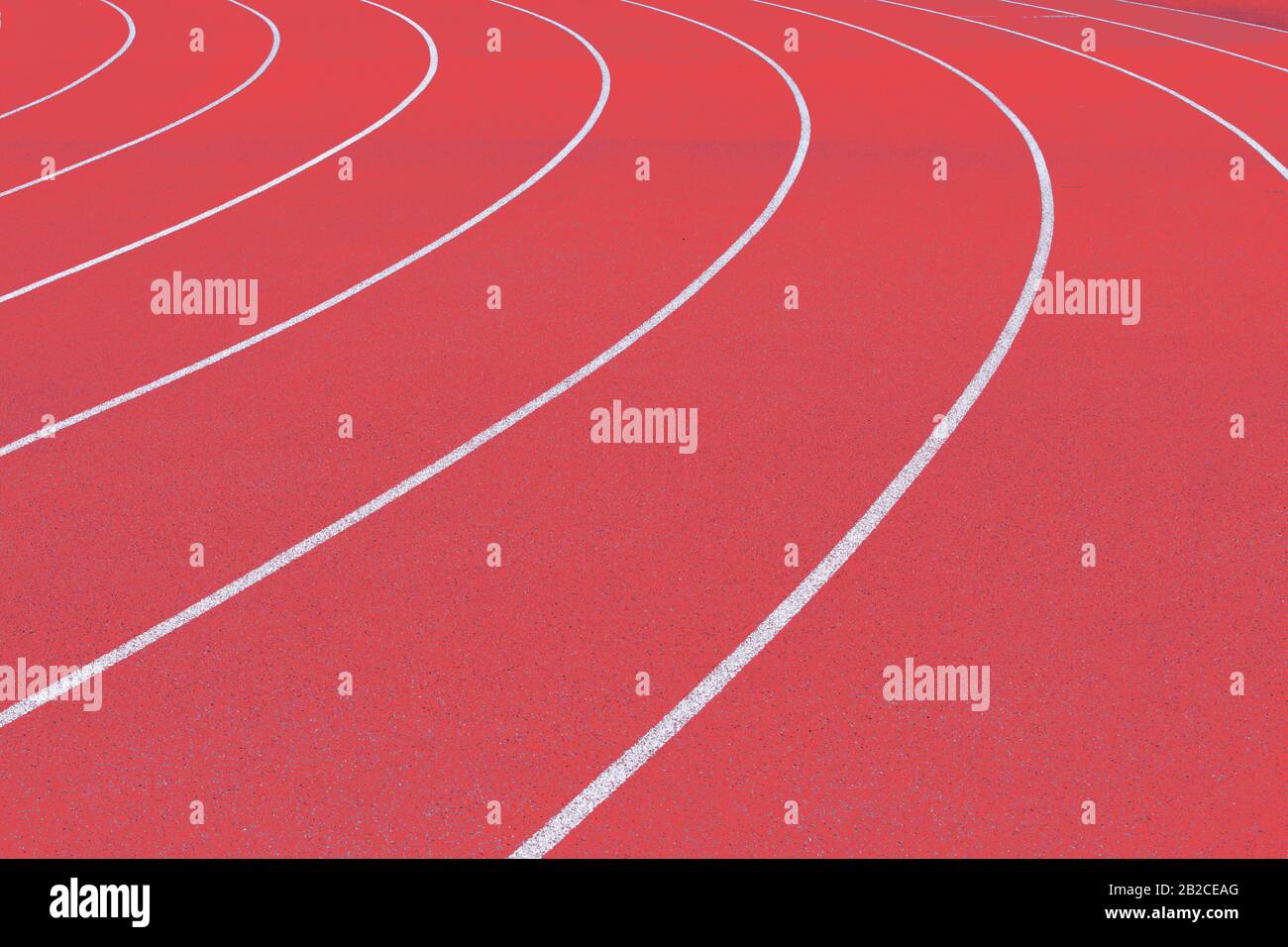 Photo of red stadium tracks Stock Photo - Alamy
