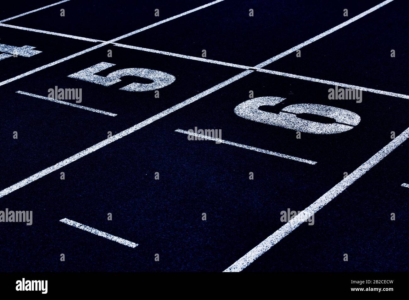 Photo of black stadium tracks Stock Photo - Alamy