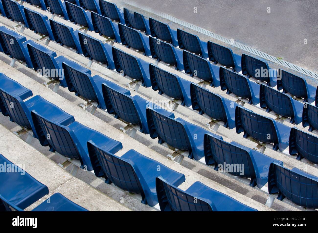 Photo of stadium seats Stock Photo - Alamy