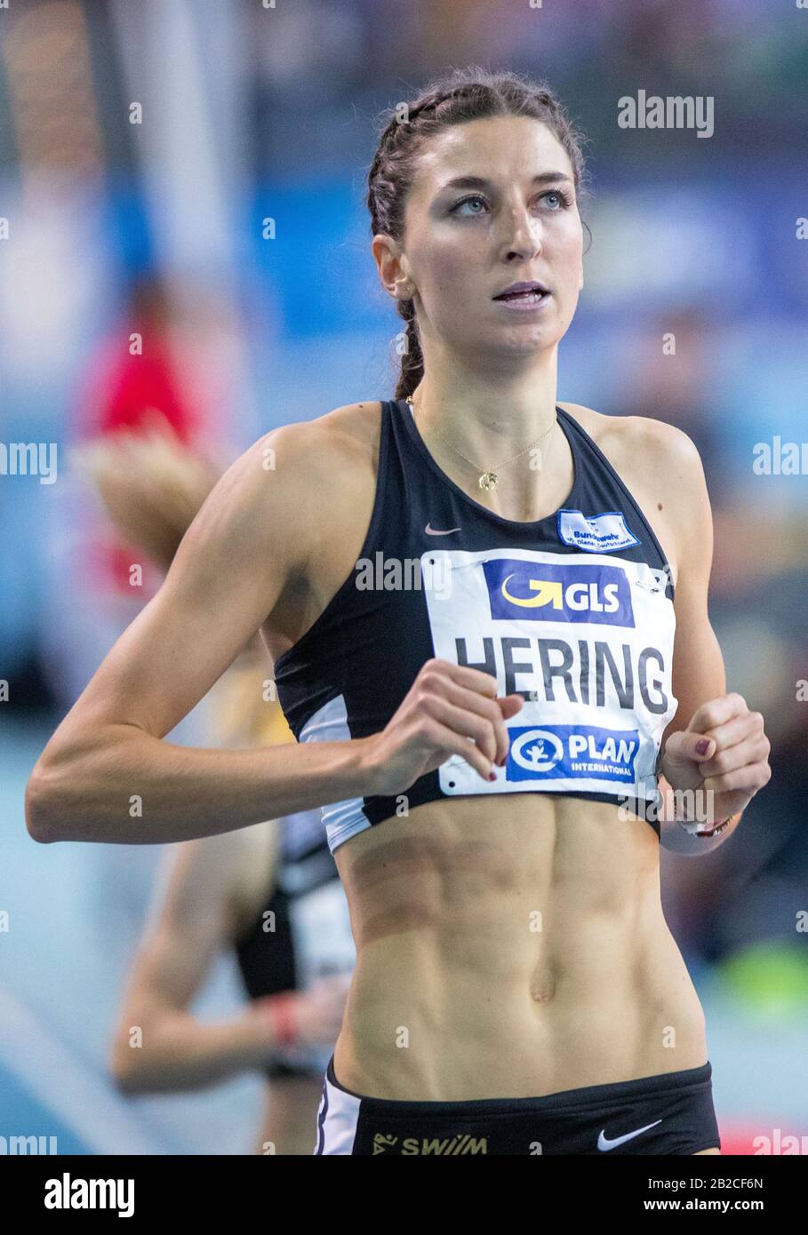Leipzig, Germany. 23rd Feb, 2020. Athletics/hall: German championship ...