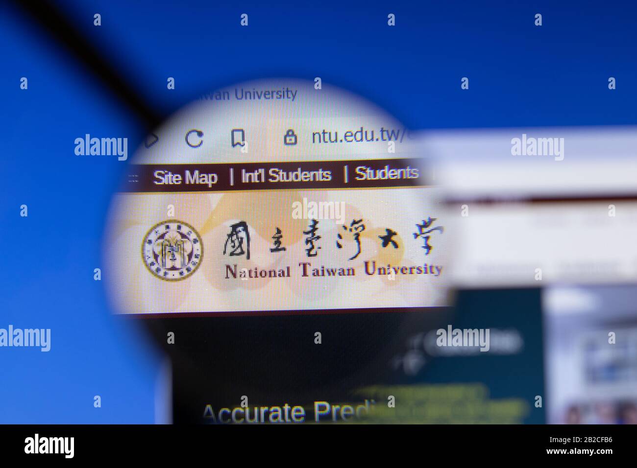 Los Angeles, California, USA - 3 March 2020: National Taiwan University ...
