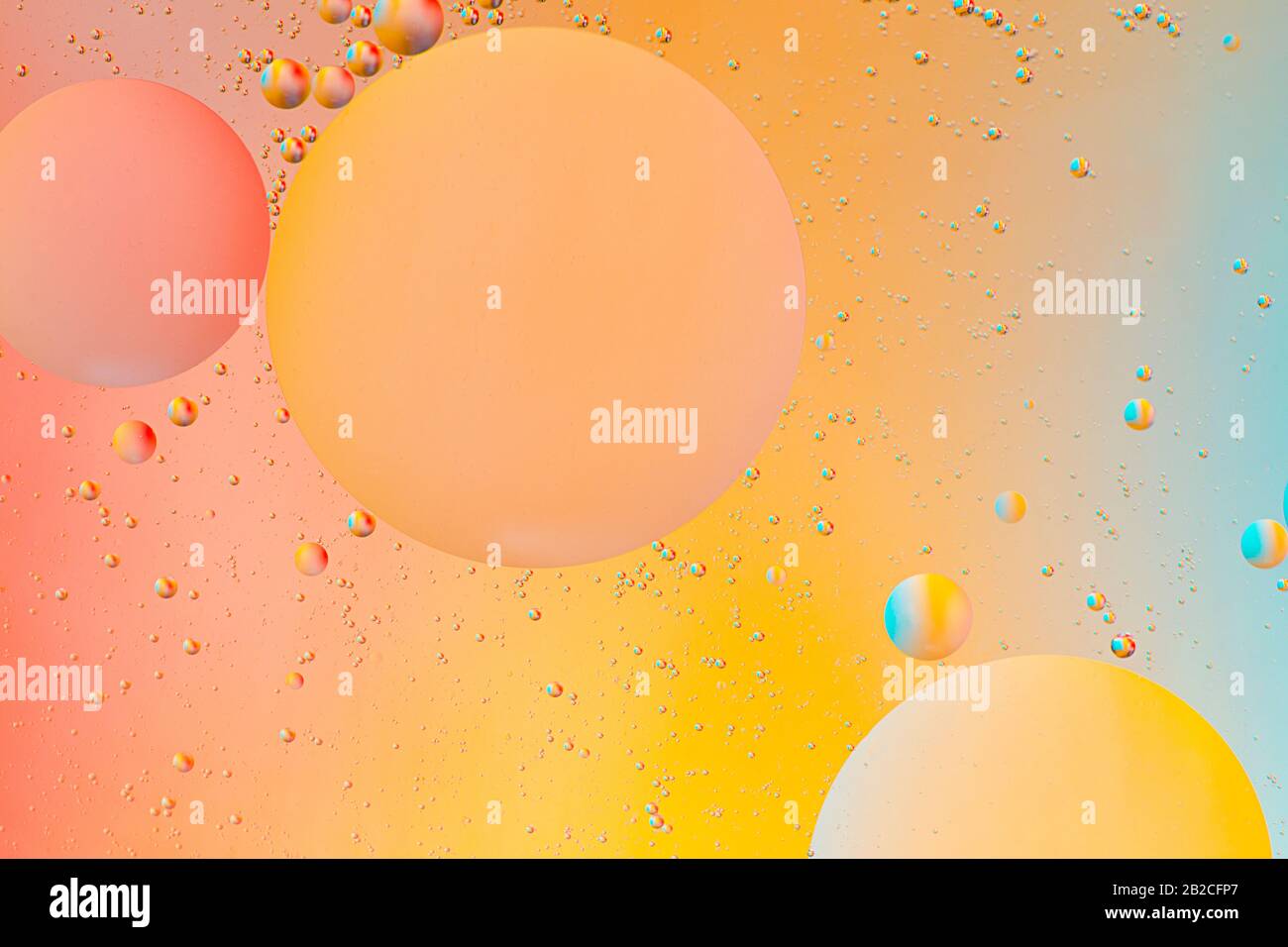 Abstract oil drops background in hi-res stock photography and images ...