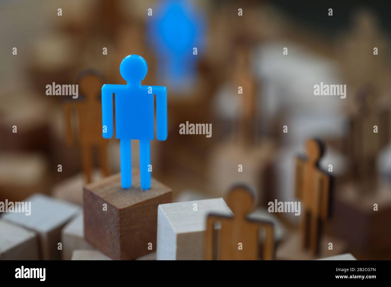 Team building figures hi-res stock photography and images - Alamy