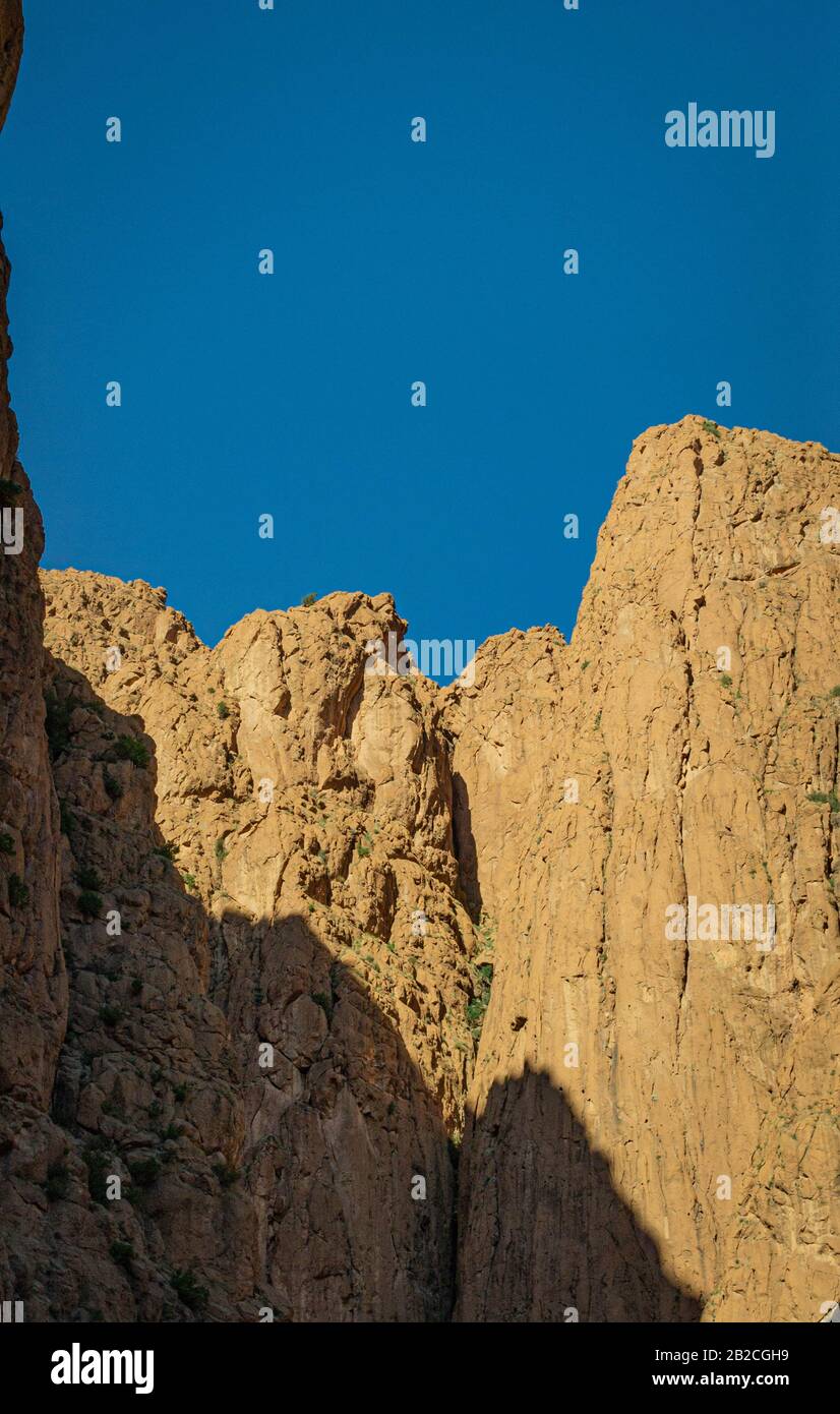 The majestic Toudgha Gorges (Toudgha valley) in the southeast Morocco ...