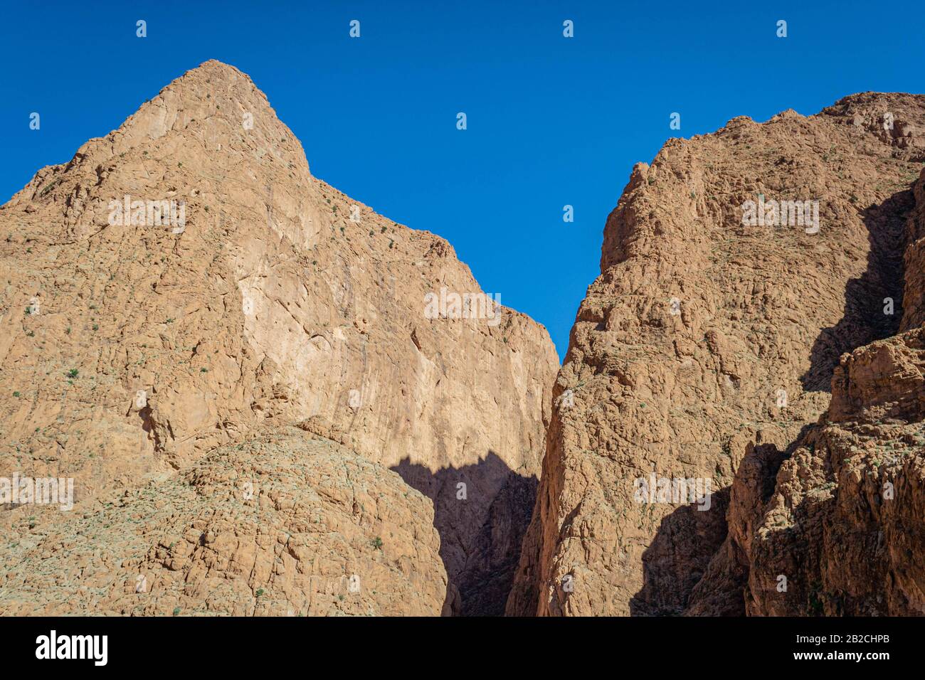 The majestic Toudgha Gorges (Toudgha valley) in the southeast Morocco ...