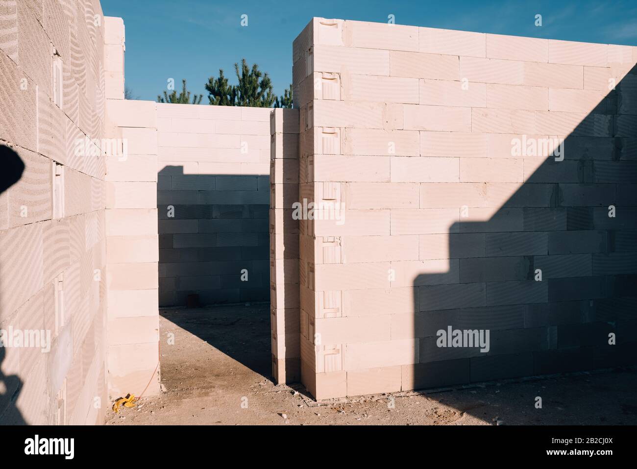 Cellular concrete hi-res stock photography and images - Alamy