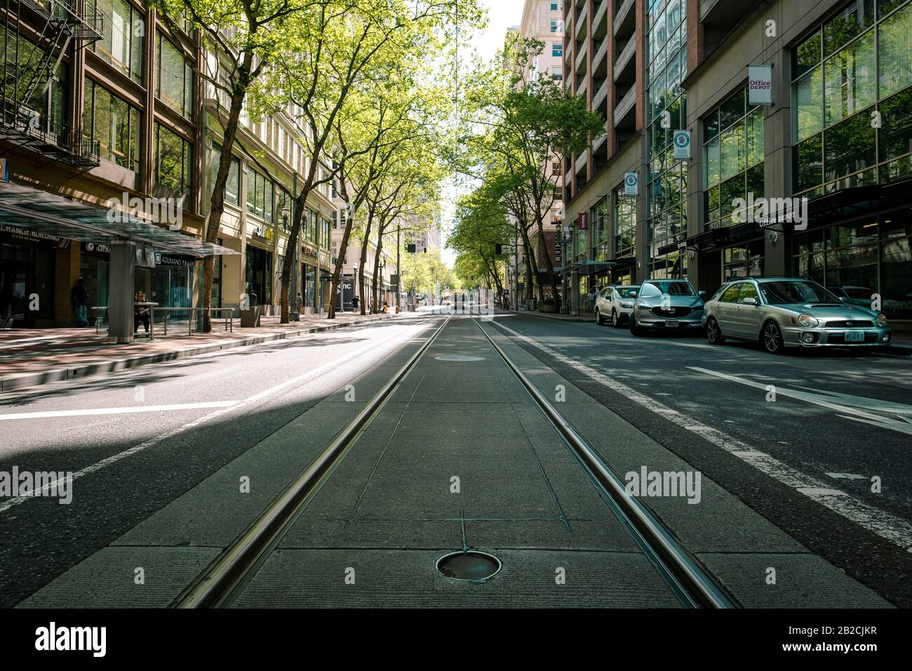 Walking the streets of Portland, Oregon Stock Photo - Alamy
