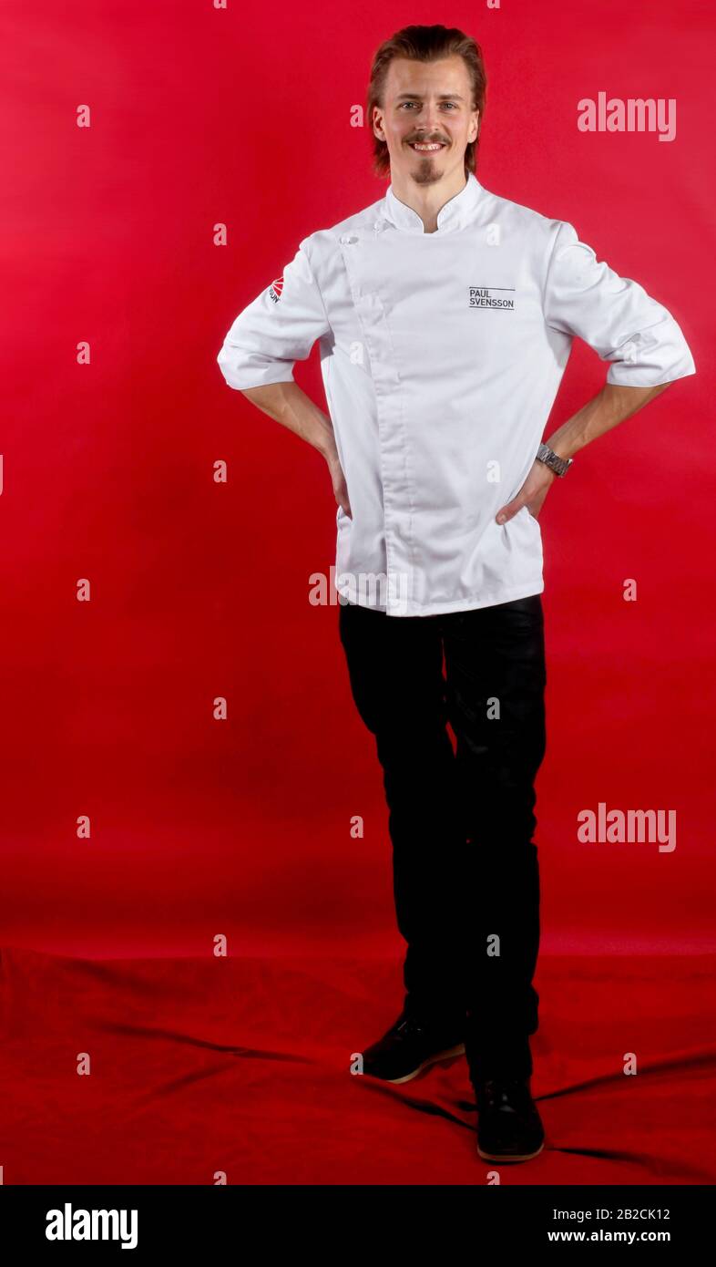 Famous chef Paul Svensson. Photo Jeppe Gustafsson Stock Photo - Alamy