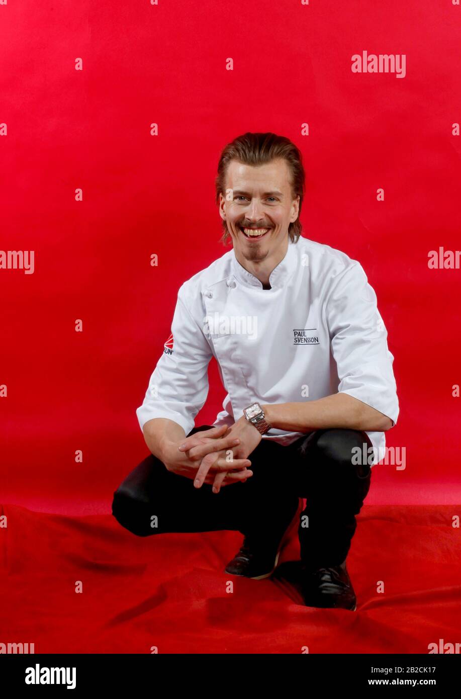 Famous chef Paul Svensson. Photo Jeppe Gustafsson Stock Photo - Alamy