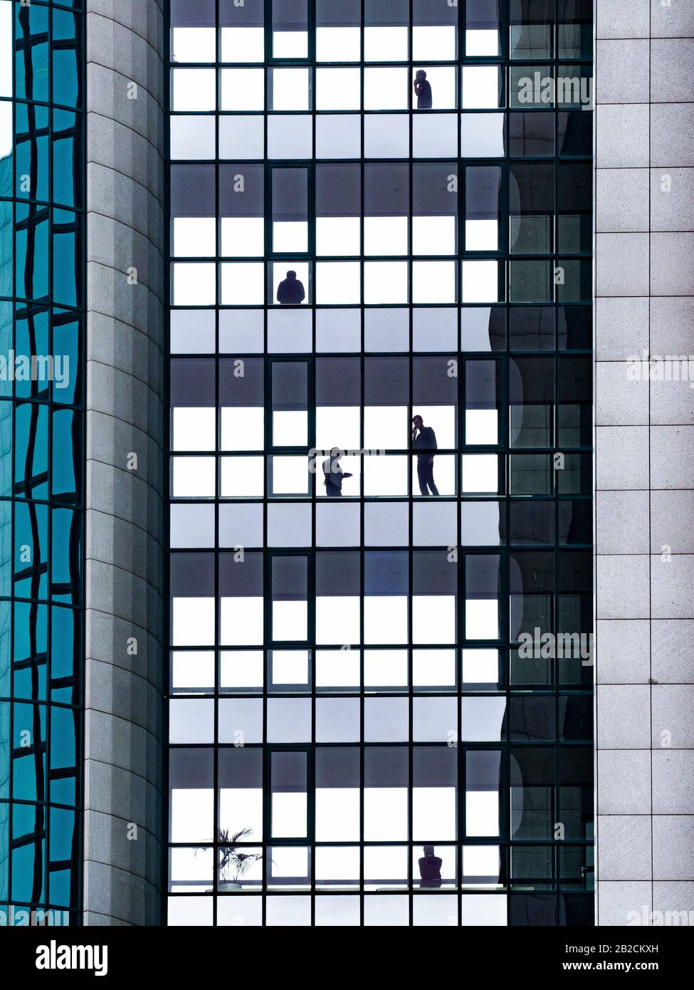 Russia, Moscow. Employees in the office Stock Photo - Alamy