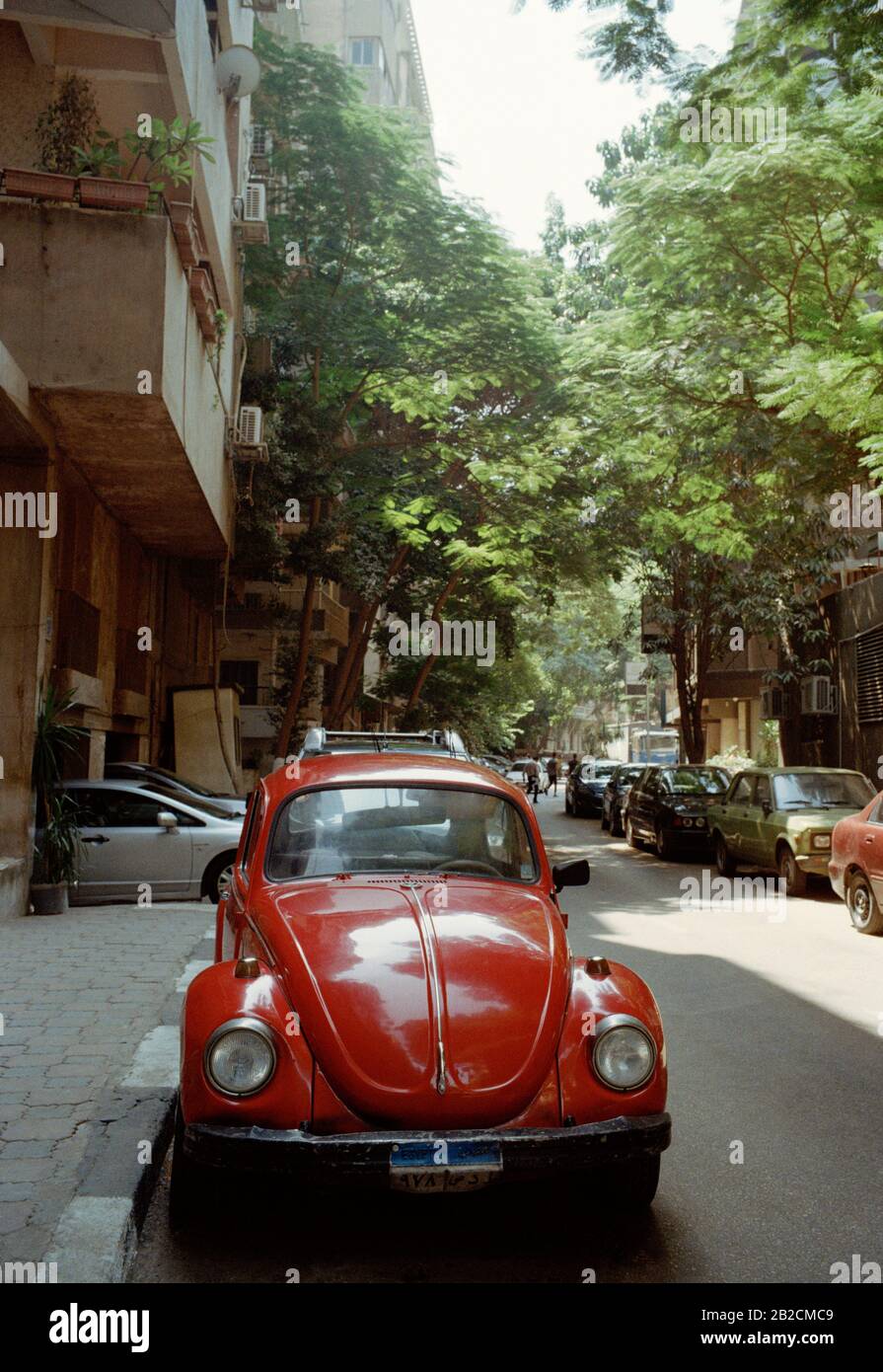 Travel Photography - Old fashioned Volkswagen Beetle in Garden City ...