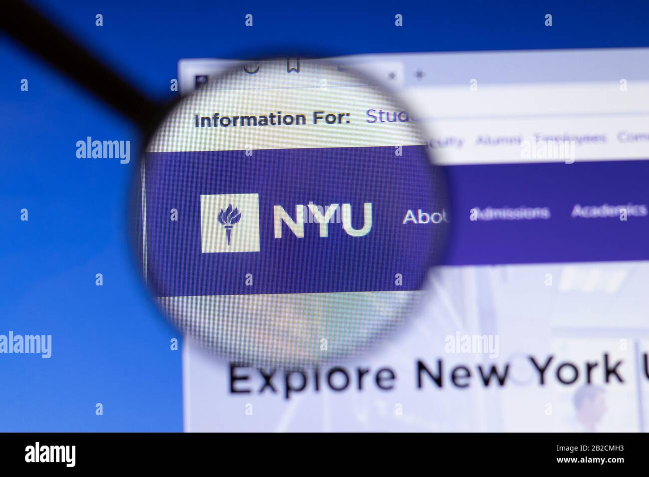 Nyu symbol hi-res stock photography and images - Alamy