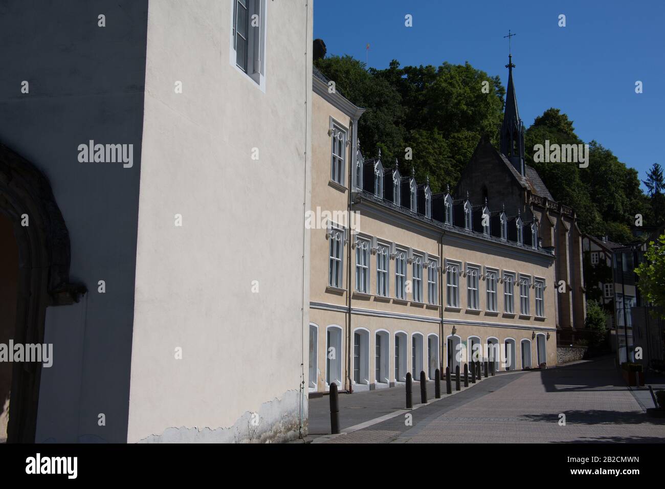Sayn Castle in the Westerwald Stock Photo - Alamy