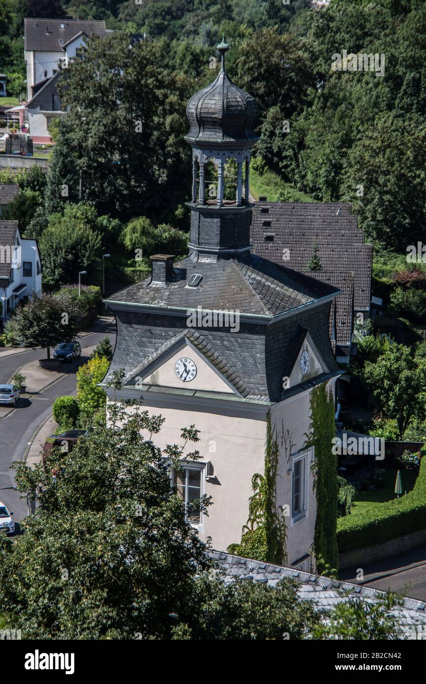 Church of the Assumption of Mary in Sayn in the Westerwald Stock Photo ...