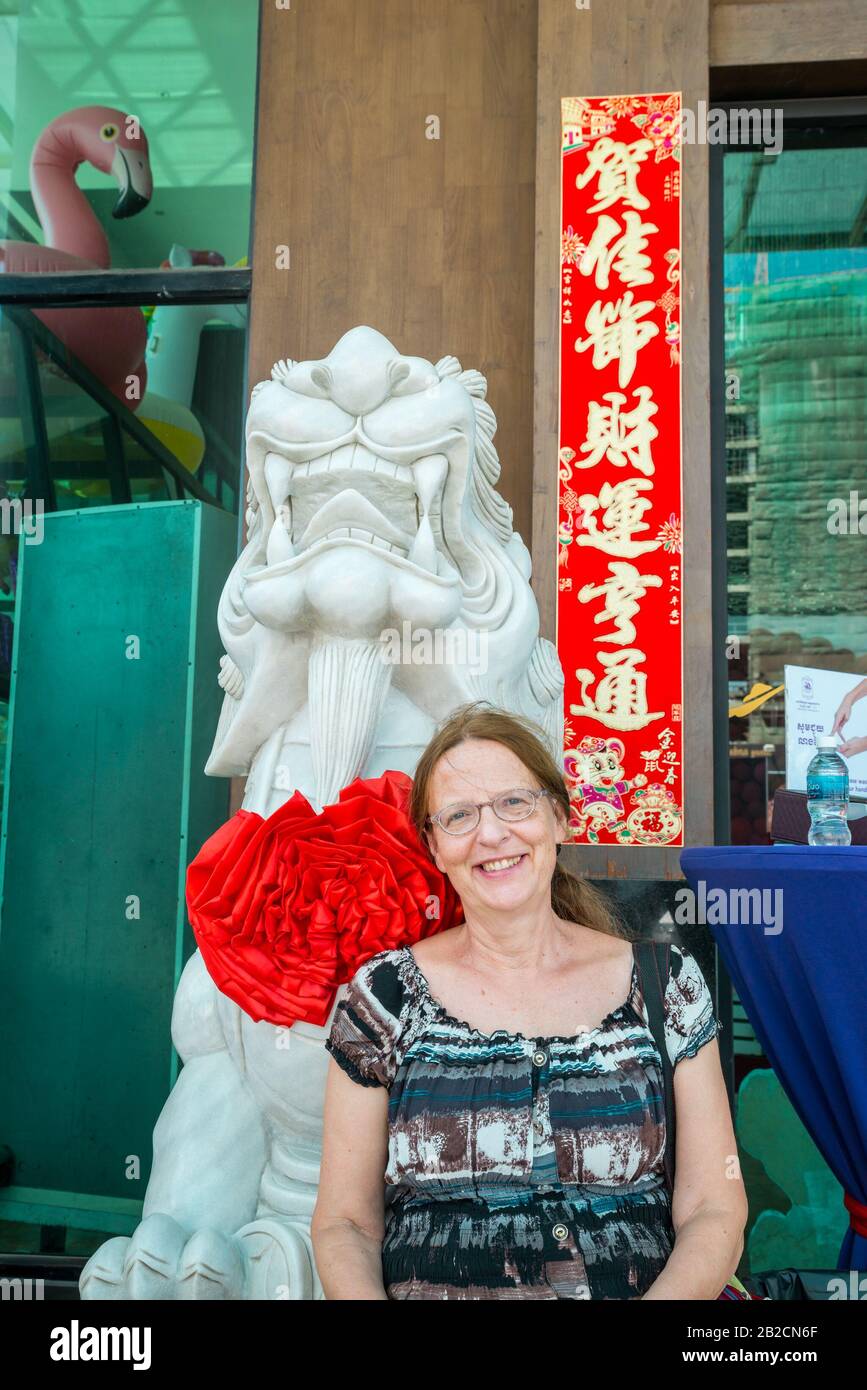 Tonle Bassac II Restaurant in Phnom Penh, Cambodia, Asia Stock Photo ...