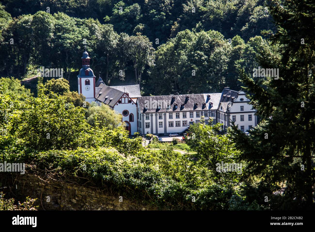 Church of the Assumption of Mary in Sayn in the Westerwald Stock Photo ...