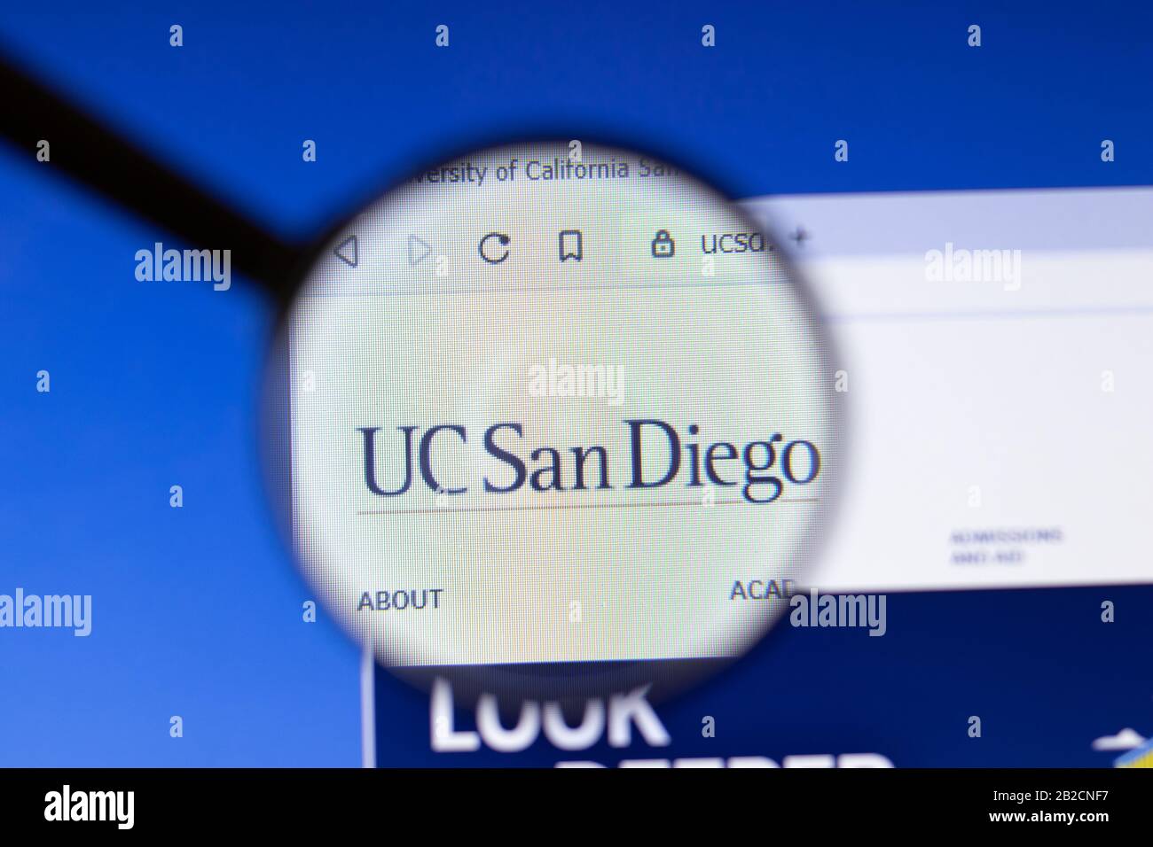 Los Angeles, California, USA - 3 March 2020: University of California ...