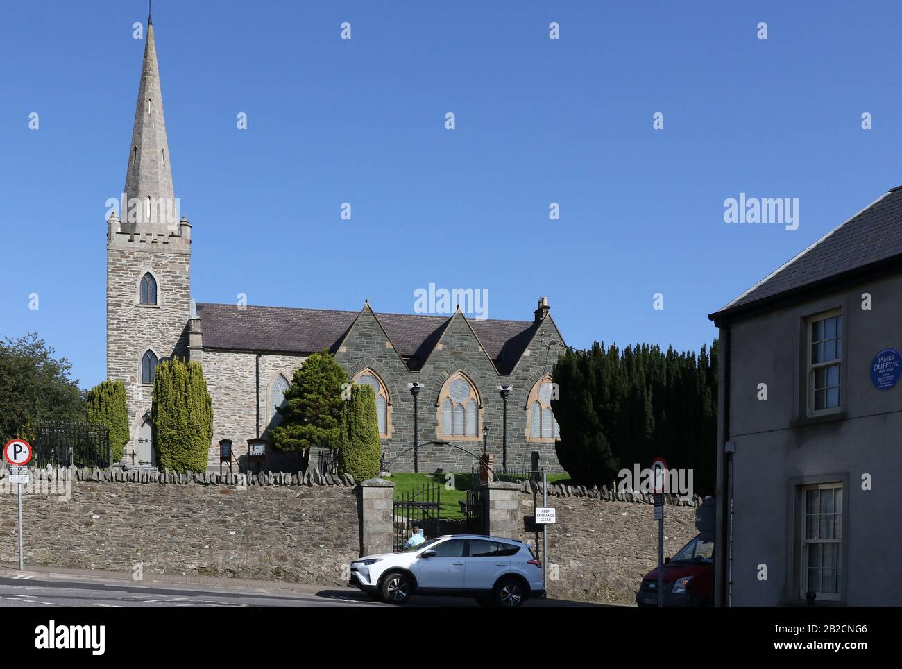 Conwal church building hi-res stock photography and images - Alamy