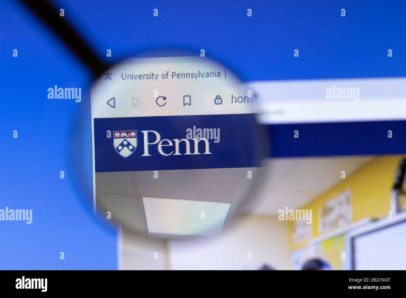University of pennsylvania logo hi-res stock photography and images - Alamy