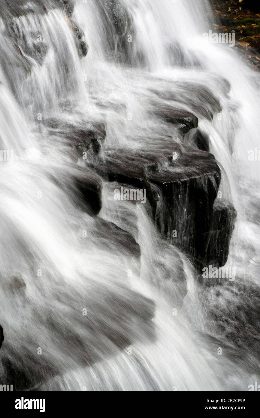 Abstract Waterfall Landscape Stock Photo - Alamy