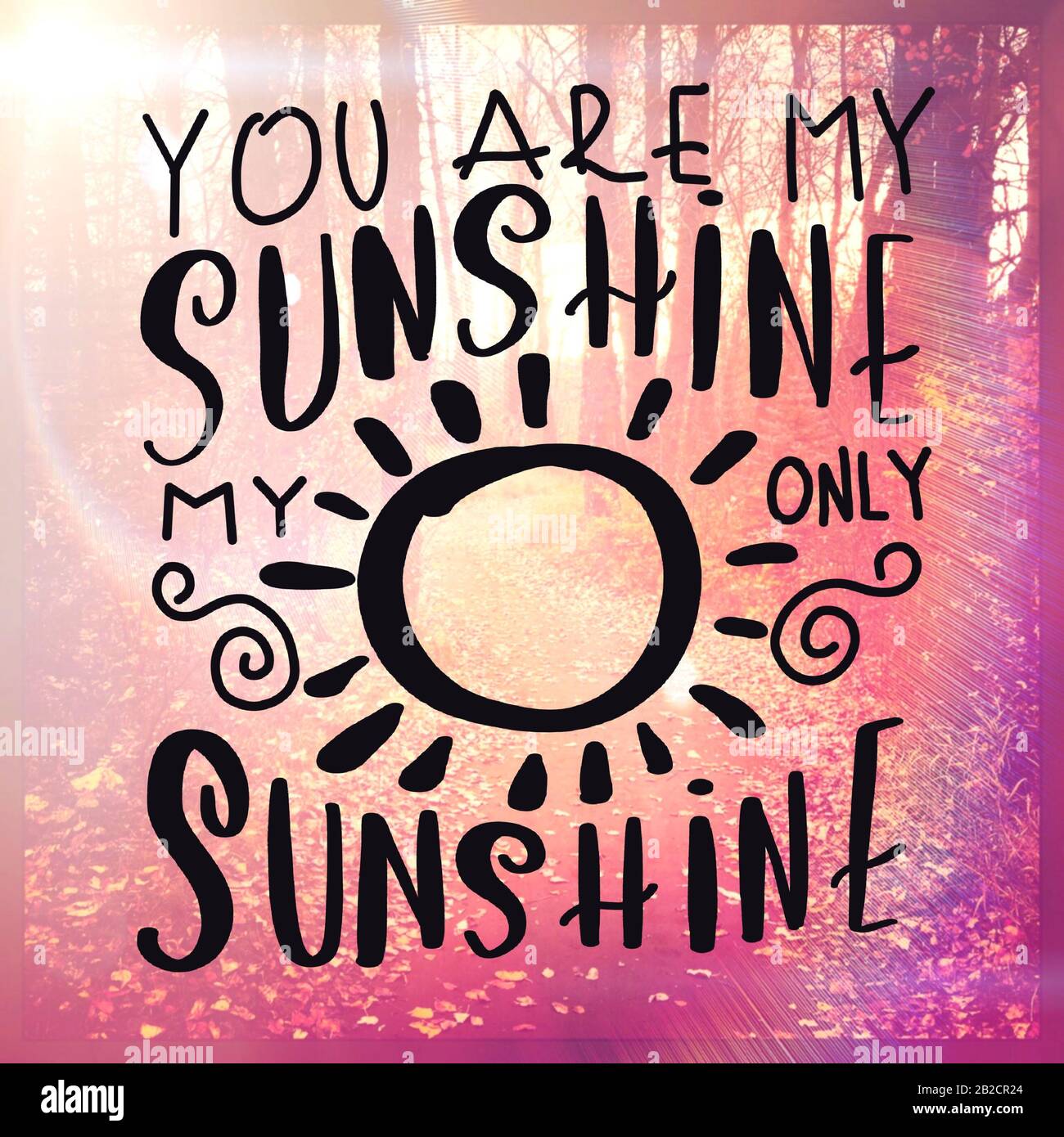 You Are My Sunshine My Only Sunshine