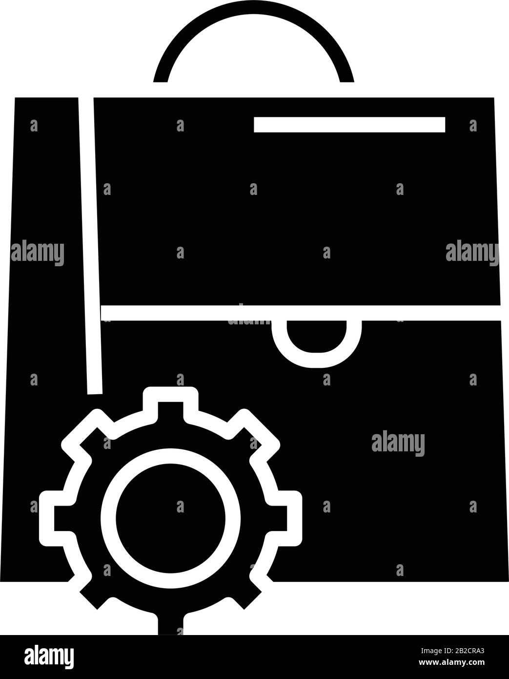 Important profile black icon, concept illustration, vector flat symbol ...