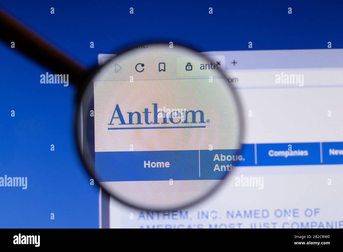 Anthem logo hi-res stock photography and images - Alamy