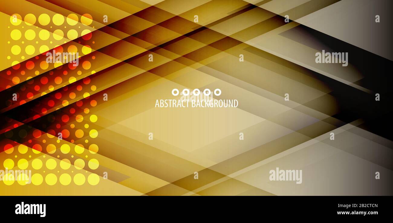 Abstract colorful background template with blended multiple geometric ...