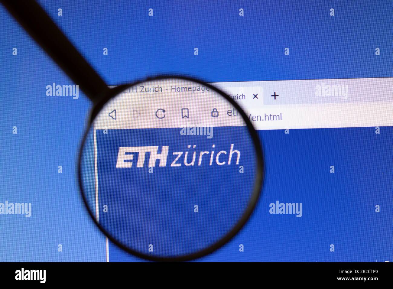 Los Angeles, California, USA - 3 March 2020: ETH Zurich Swiss Federal ...