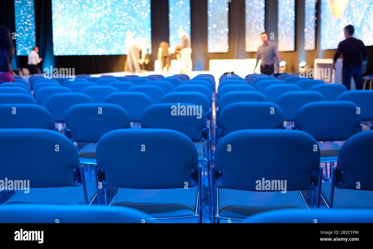 Conference room seats hi-res stock photography and images - Alamy