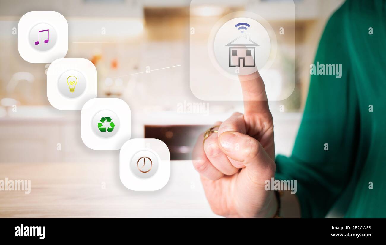 Smart remote controller application hi-res stock photography and images ...