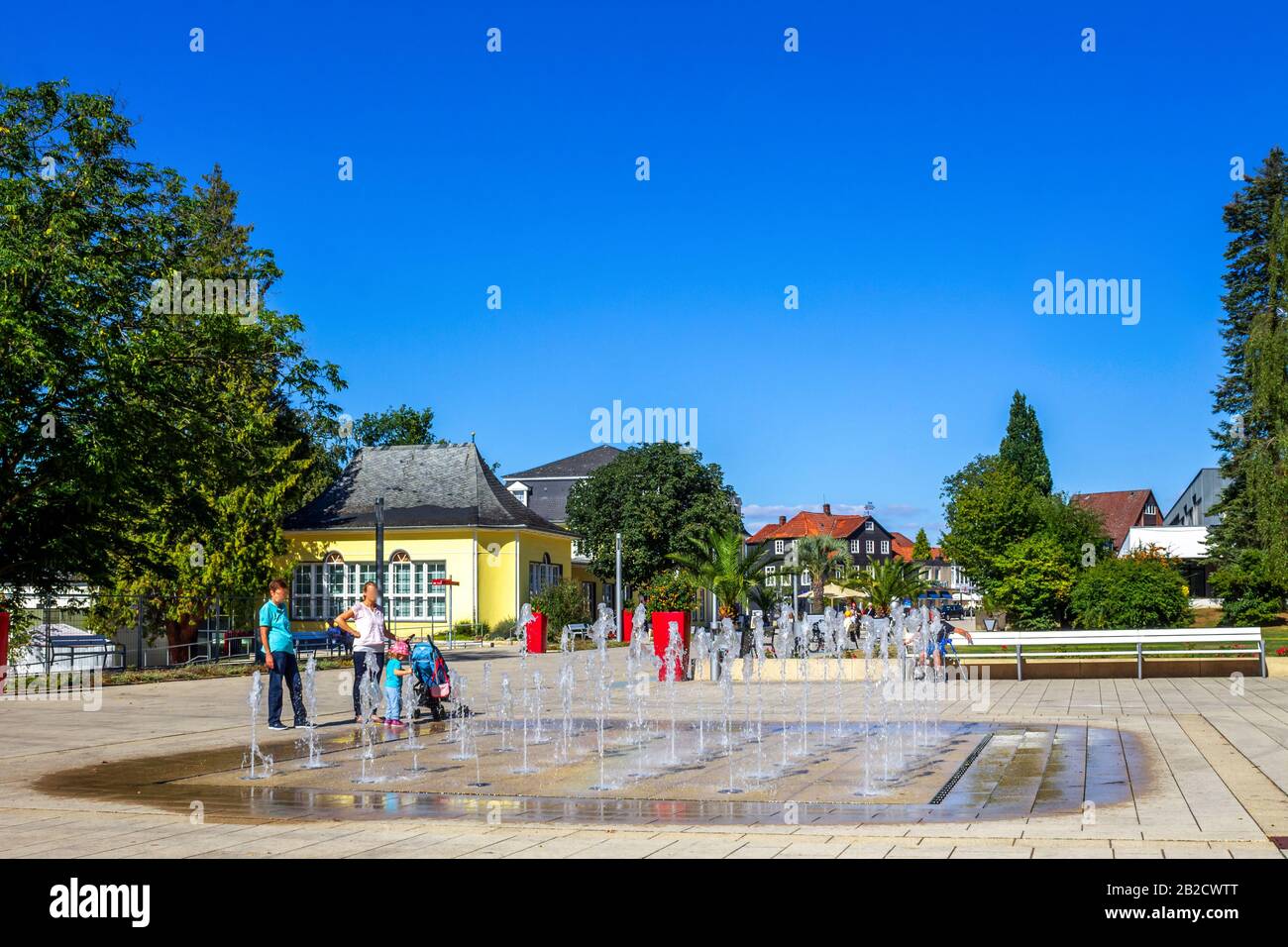 Historical city of Bad Pyrmont, Germany Stock Photo - Alamy
