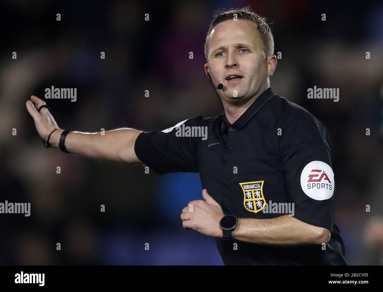 Referee David Webb Stock Photo - Alamy