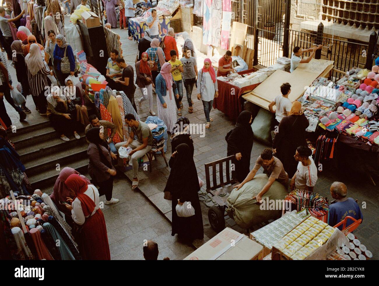 Travel Photography - The market at the Al Ghouri Complex in Islamic ...